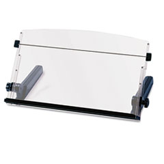 In-Line Freestanding Copyholder, Plastic, 300 Sheet Capacity, Black ...