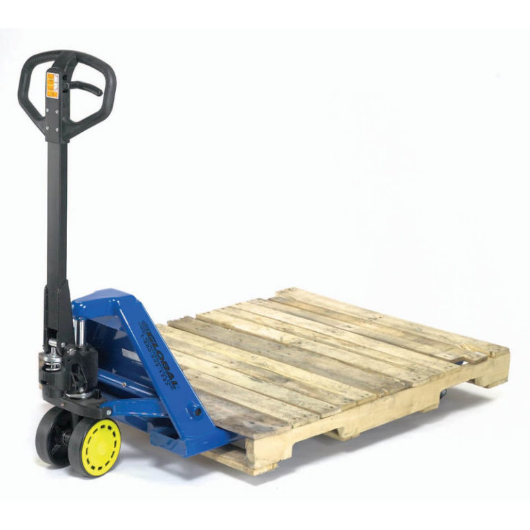 Ergo Pallet Jack Truck 5500 Lb. Capacity - 27 x 48 Forks | ErgoSpec