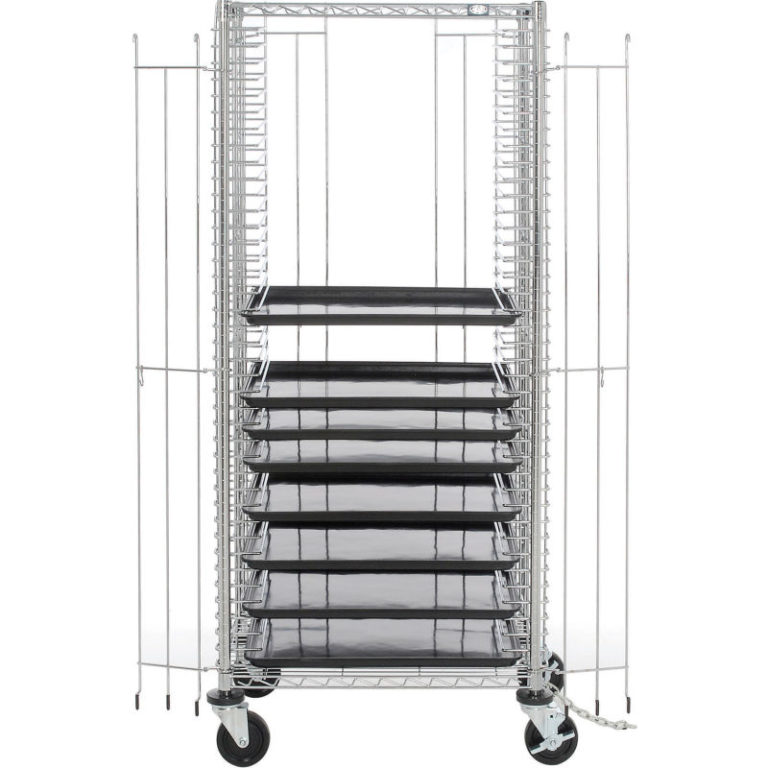 Nexel Side Load Wire Tray Truck with 39 Tray Capacity | ErgoSpec