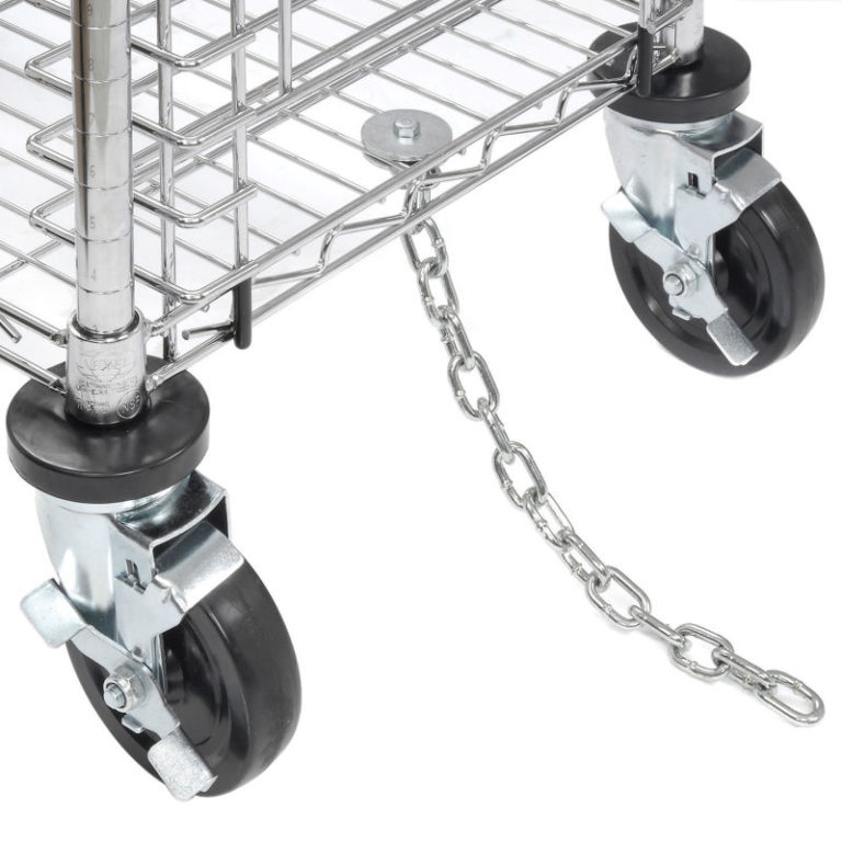 Nexel Side Load Wire Tray Truck with 39 Tray Capacity | ErgoSpec