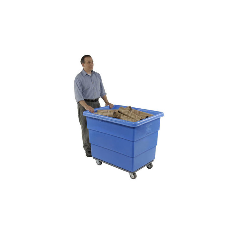 Dandux Blue Plastic Box Truck 51116020U-4S 20 Bushel Heavy Duty | ErgoSpec